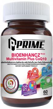 PRIME BIOENHANCZ MULTIVITAMIN PLUS COQ10 | Healthiness